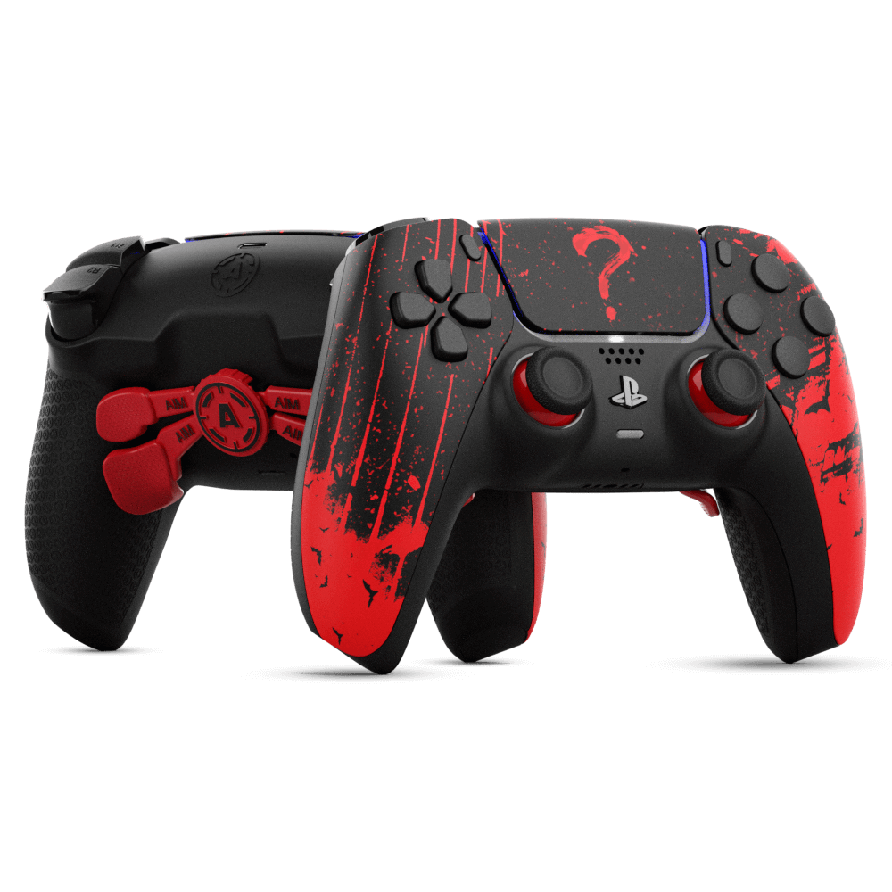 Riddler Red PS5 Aim Controller - Aimcontrollers