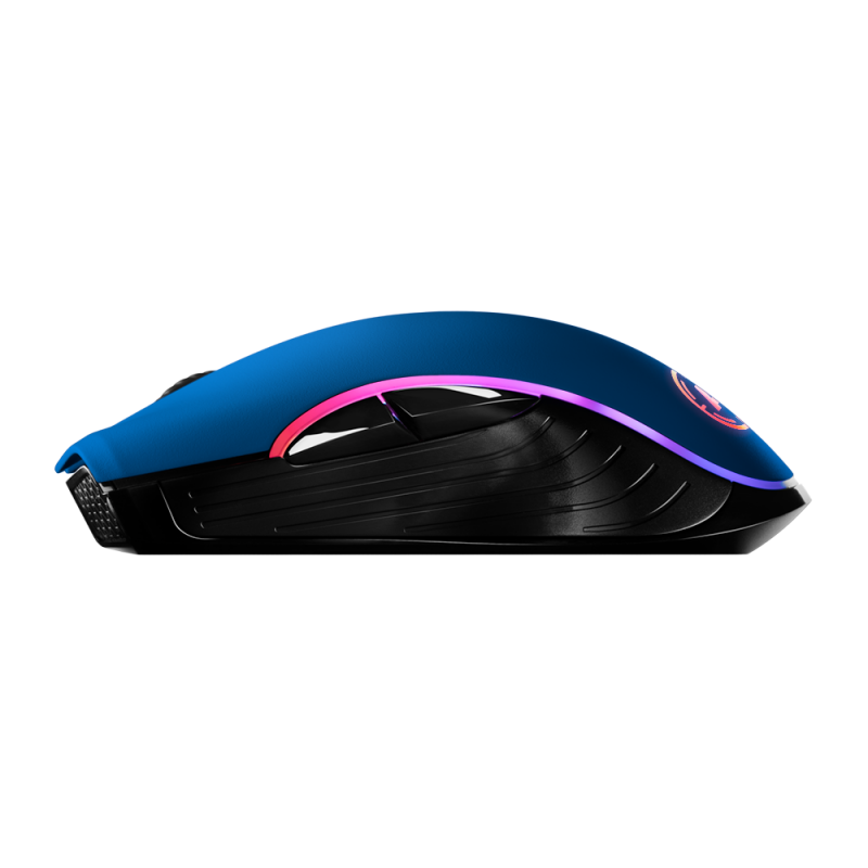 Aim Blue Matte RGB Mouse - Aimcontrollers