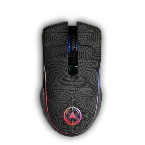 Aim Grid Grey RGB Mouse - Aimcontrollers