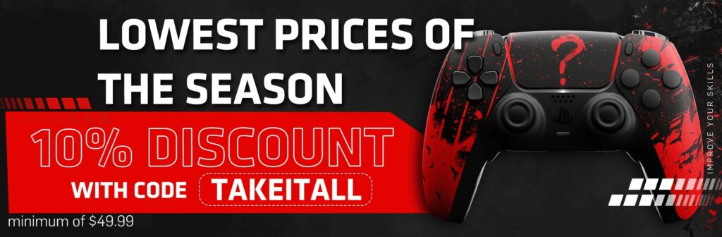 Custom PlayStation and Xbox Controllers 🎮 – Crush the competition with ...