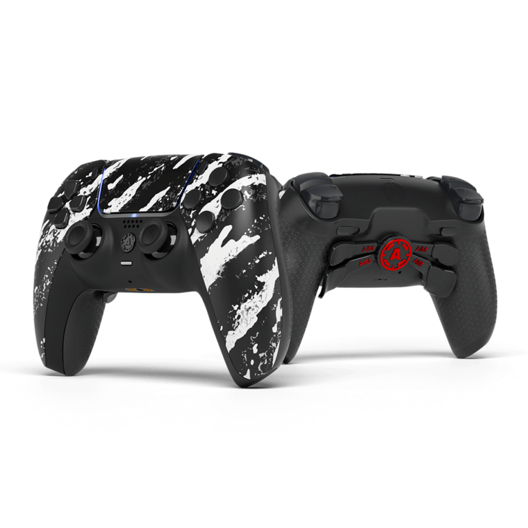 Camo White PS5 Aim Controller - Aimcontrollers