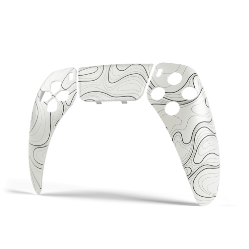 PS5 Topo White Snap Panel - Aimcontrollers