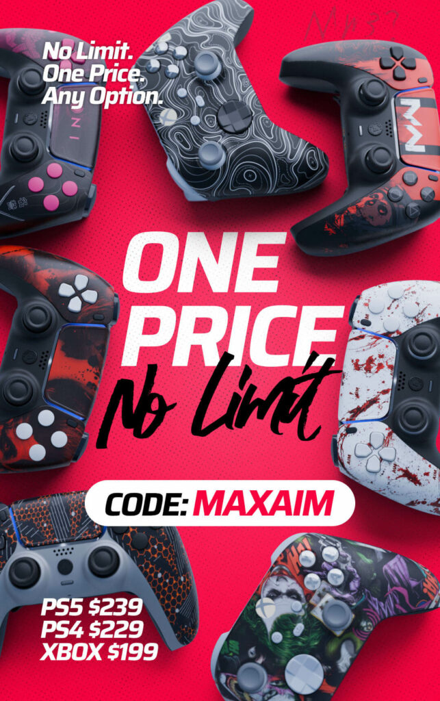 Custom PlayStation and Xbox Controllers 🎮 – Crush the competition with ...