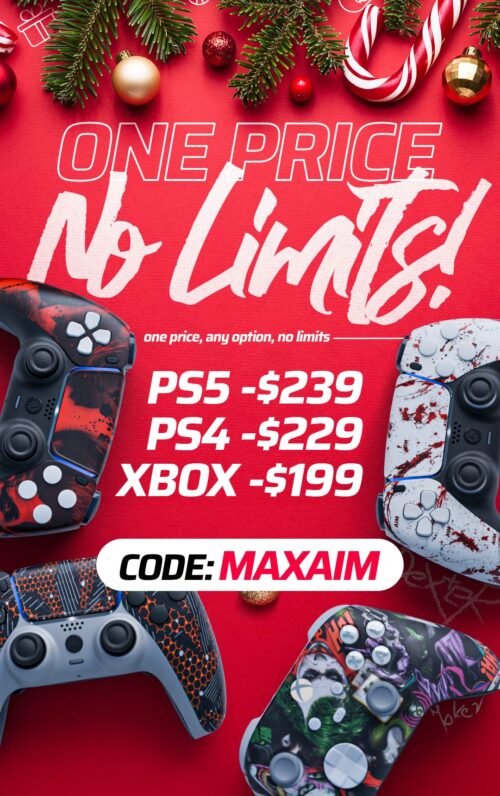 Custom PlayStation and Xbox Controllers 🎮 – Crush the competition with ...