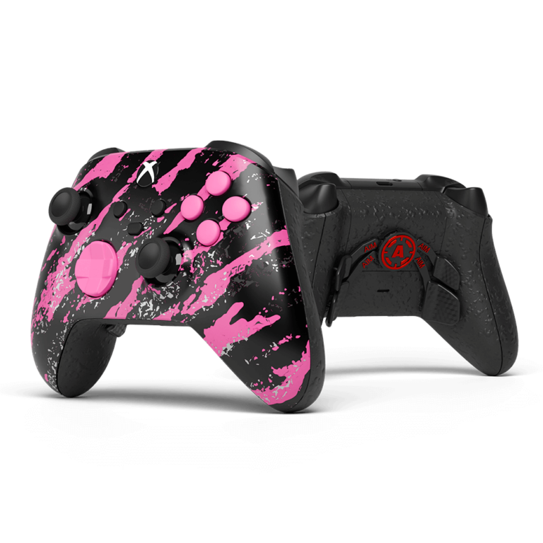 Aim Camo Pink Xbox Series X Controller - Aimcontrollers