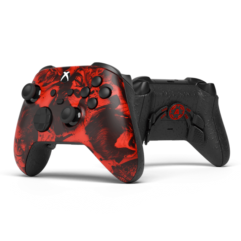 Aim Joker Red Xbox Series X Controller - Aimcontrollers