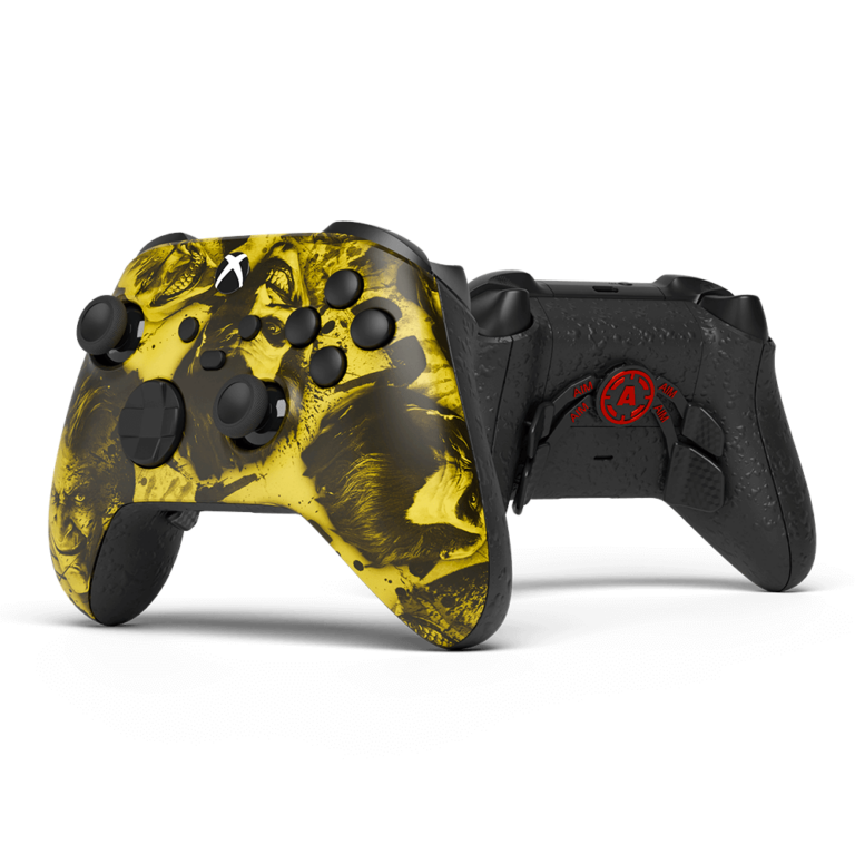 Aim Joker Yellow Xbox Series X Controller - Aimcontrollers