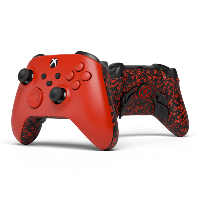 Aim Red Matte Xbox Series X Controller - Aimcontrollers