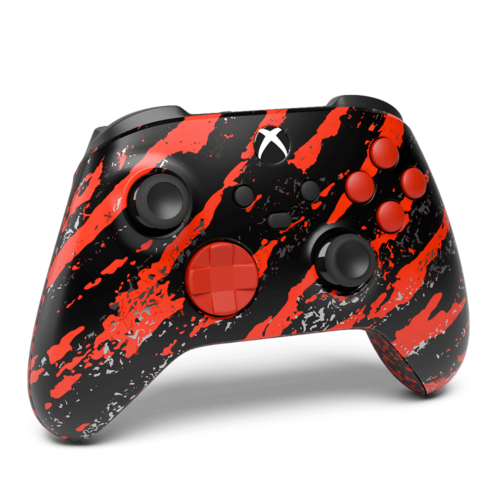 Aim Camo Red Xbox Series X Controller Aimcontrollers