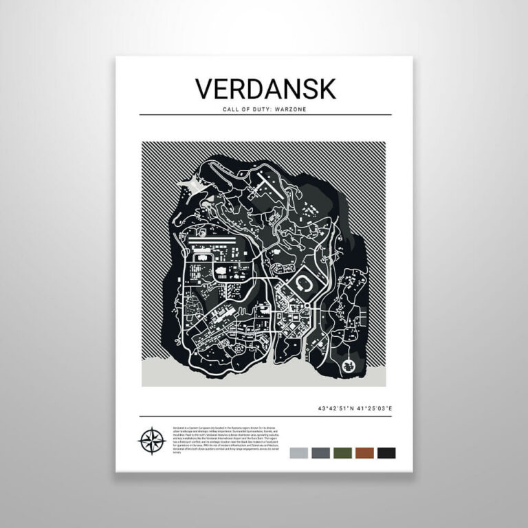 AIM COD POSTER: Verdansk - Aimcontrollers